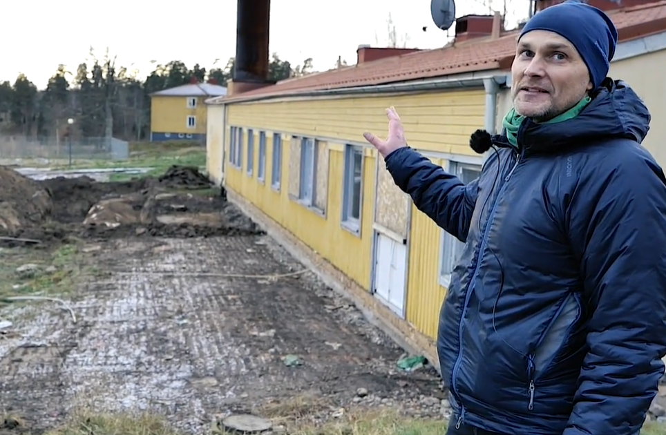 Jonas, arkitekten berättar vad som händer - Solbacka